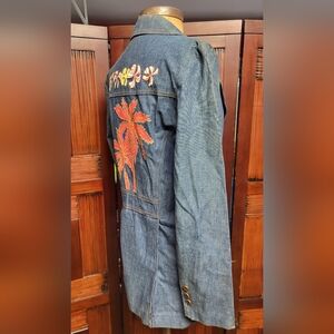 Wrangler | Jackets & Coats | Vintage Womans Wrangler Flower Power Long ...